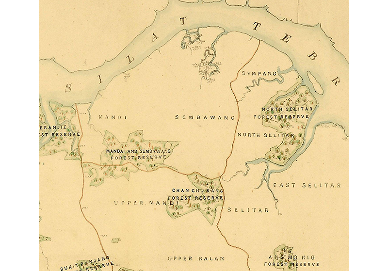 The Story of Sembawang from 19th-Century Singapore Maps